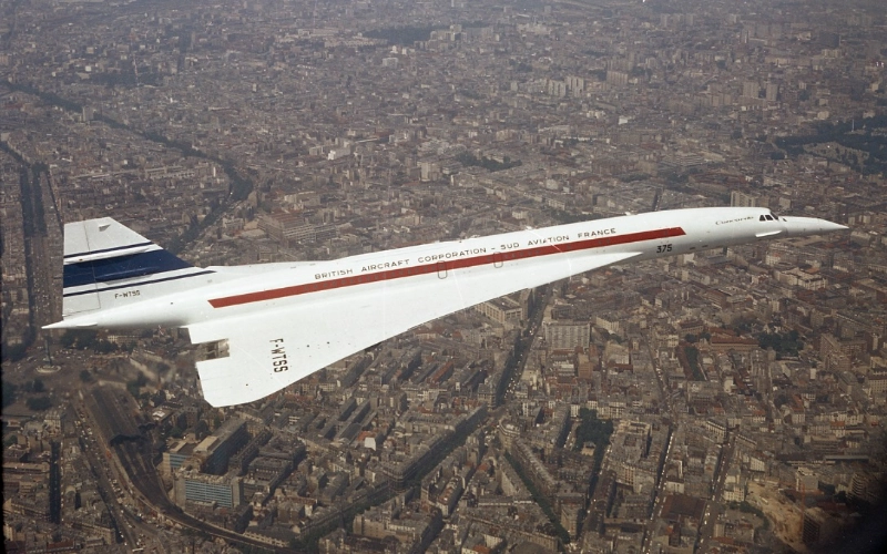 concorde jet engine type